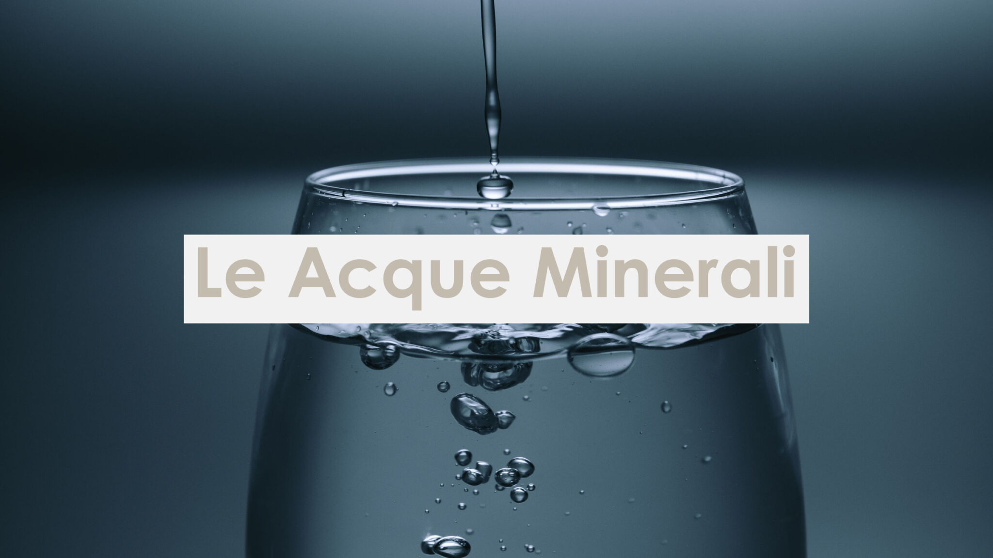 Le Acque Minerali – Studio Paschetto